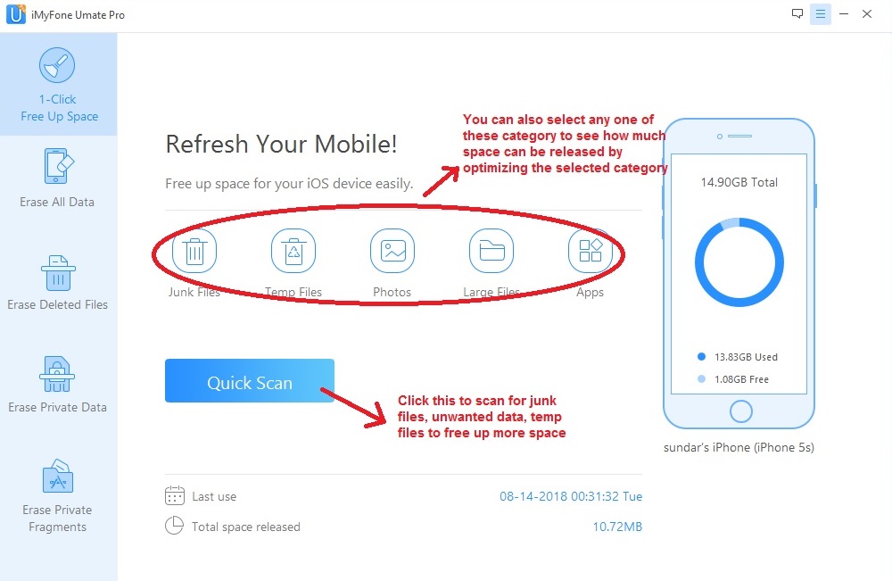 iMyFone Umate Pro – Erase your iPhone Data Safely and Permanently