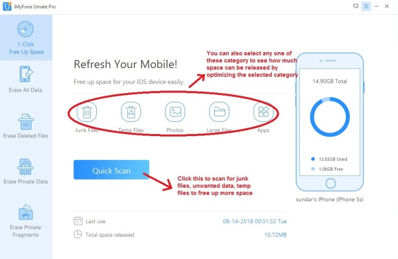iMyFone Umate Pro – Erase your iPhone Data Safely and Permanently